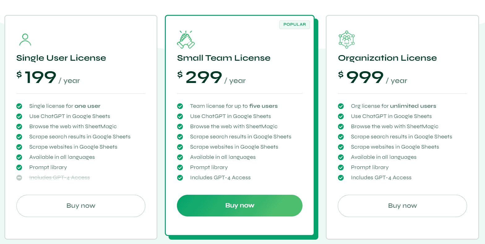 SheetMagic Single User Plan Lifetime Deal